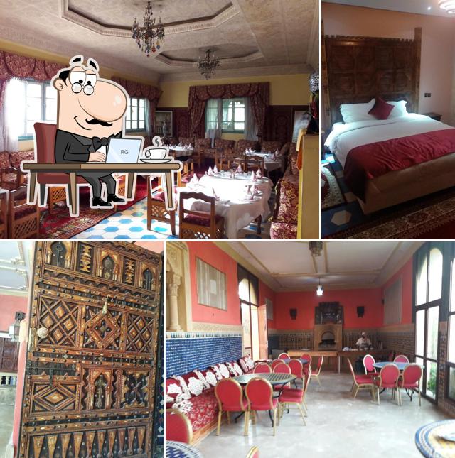 Hôtel Kasbah Asmaa midelt فندق قصبة أسماء ميدلت restaurant, Midelt ...