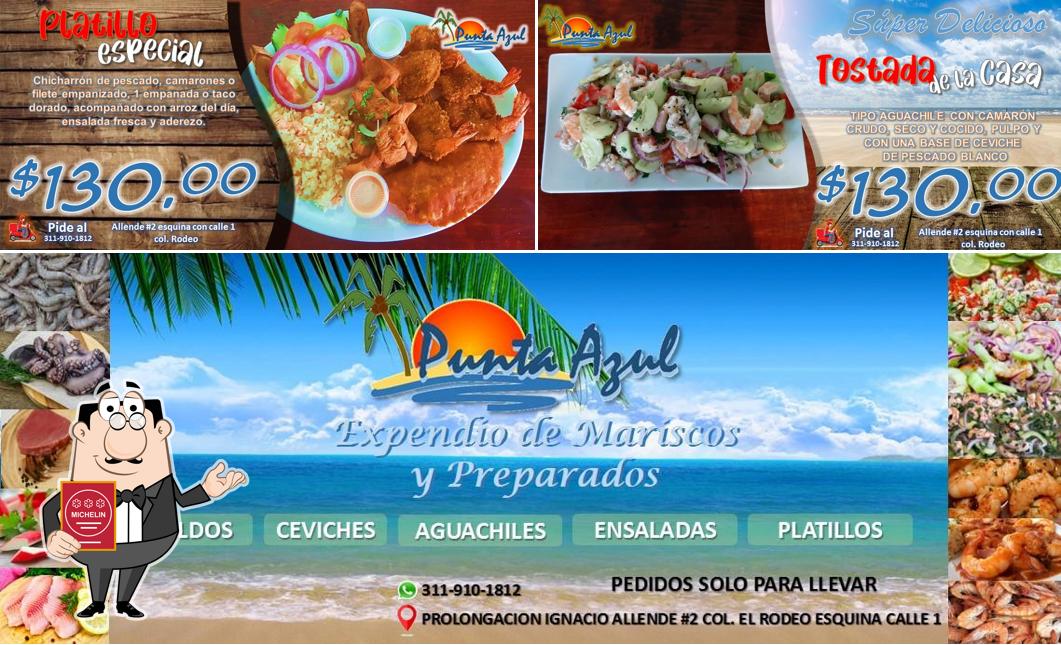 Punta azul Expendio de mariscos y preparados, Tepic - Restaurant menu ...