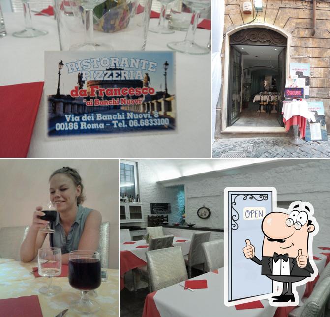 Da Francesco restaurant, Rome, Via dei Banchi Nuovi - Restaurant reviews