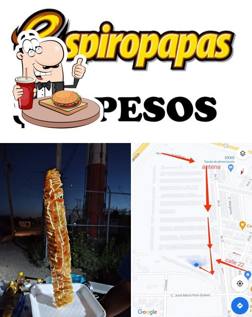 Espiropapas Laredo restaurant, Nuevo Laredo