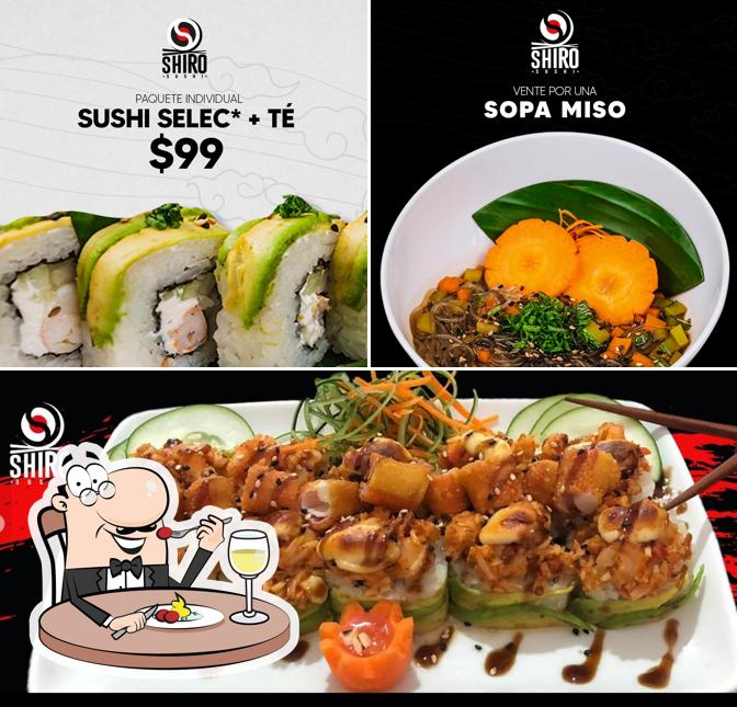 Shiro Sushi To Go restaurant, Mazatlán - Restaurant menu