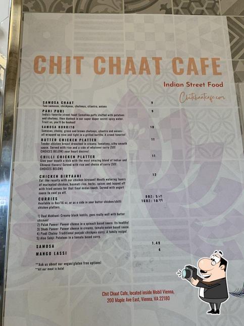 Chit Chaat Cafe in Vienna - Restaurant menu and reviews