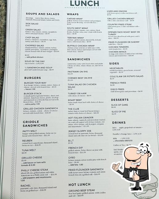 Jersey Brothers Diner, Palm Bay - Restaurant menu, prices and reviews