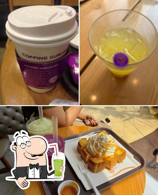 Coffine Gurunaru Shincheon points cafe, Seoul, 8 Olympic-ro 12-gil ...
