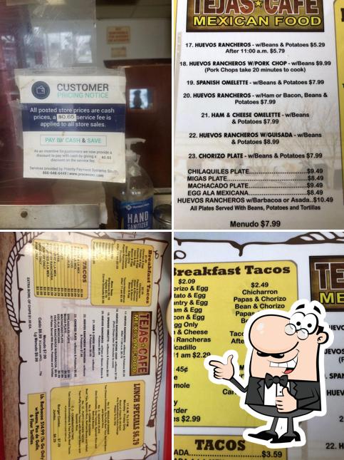 Tejas Cafe, San Antonio - Restaurant menu, prices and reviews