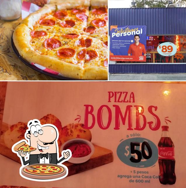 Restaurante little rome! pizza, Monterrey, C. Av. Jesus Cantu Leal 1461 ...