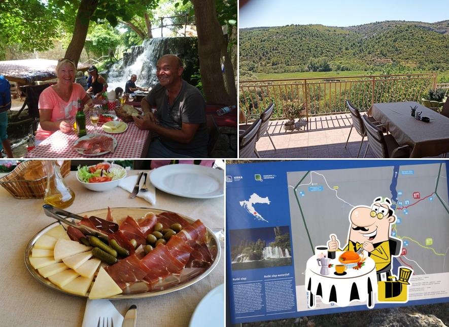 Panorama Roski Slap, Rupe - Restaurant menu, prices and reviews