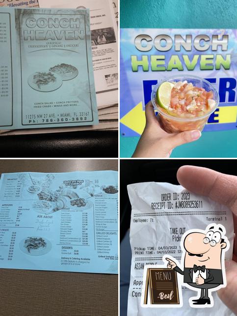 Conch Heaven, Miami - Restaurant menu, prices and reviews