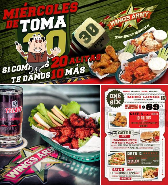 Wing's Army, Aguascalientes - Restaurant menu, prices and reviews