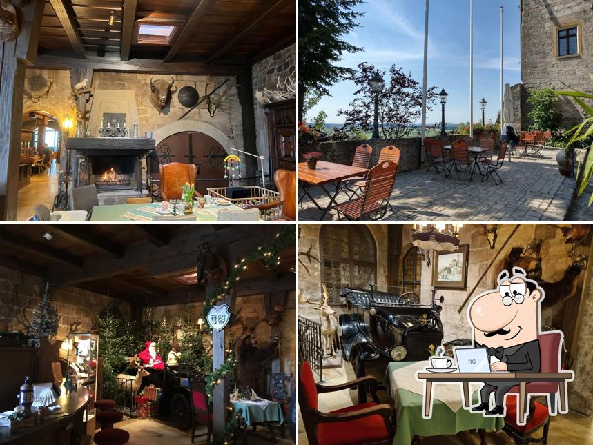 Burg Colmberg Hotel & Restaurant, Colmberg, An der Burgenstraße ...