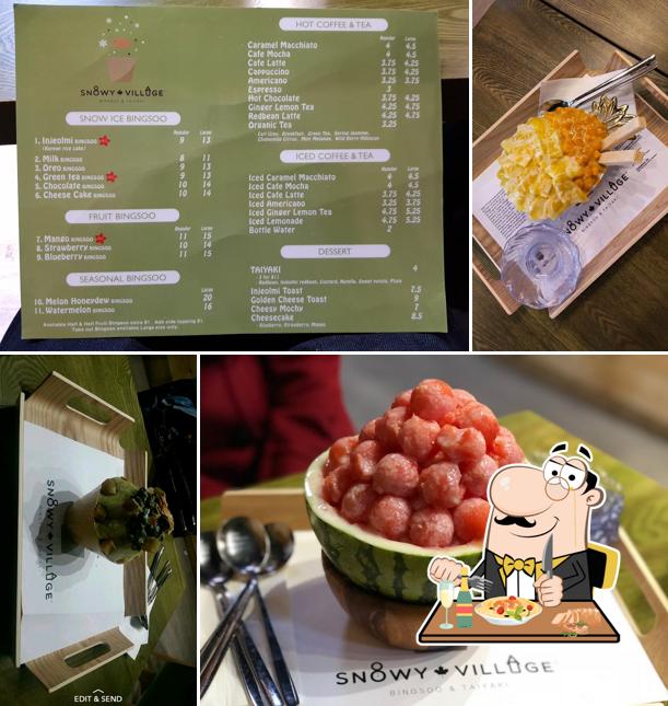 Flurrries Cafe (Snowy Village Dessert Cafe), Edmonton - Restaurant menu ...