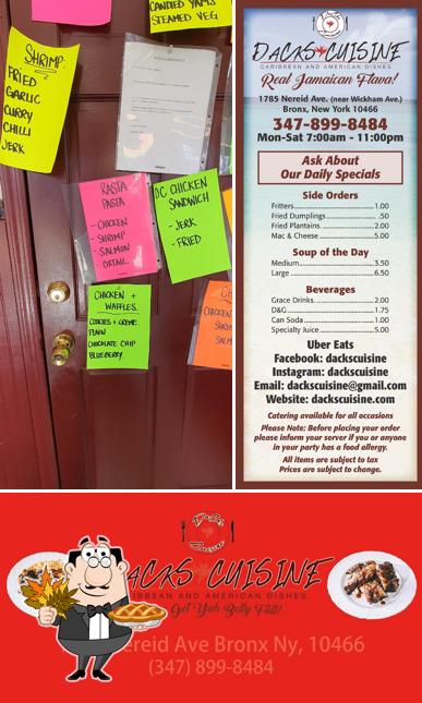 Dacks Cuisine in Mount Vernon - Restaurant menu and reviews