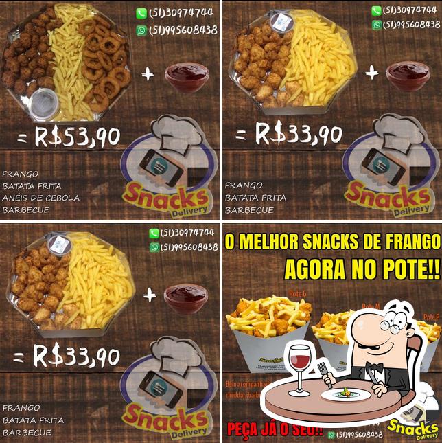 Snacks delivery restaurant, Novo Hamburgo, R. Ícaro - Restaurant reviews