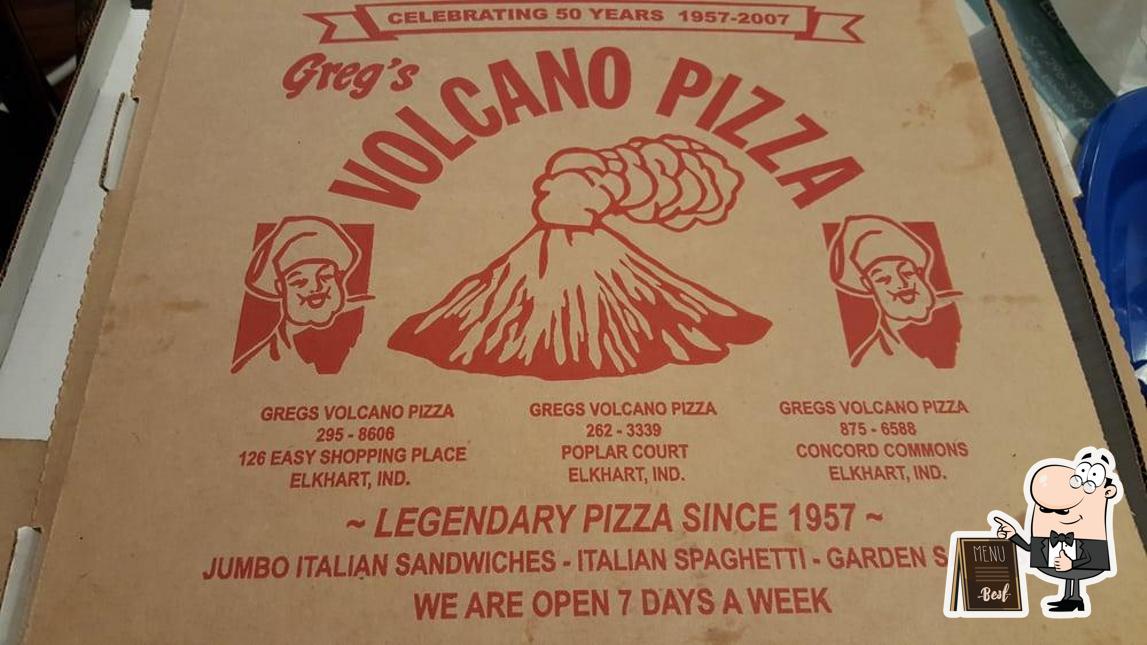 Volcano Pizza / Poplar Court, Elkhart - Restaurant menu, prices and reviews