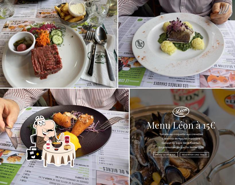 Chez Léon, Gerpinnes - Menu du restaurant, prix et avis