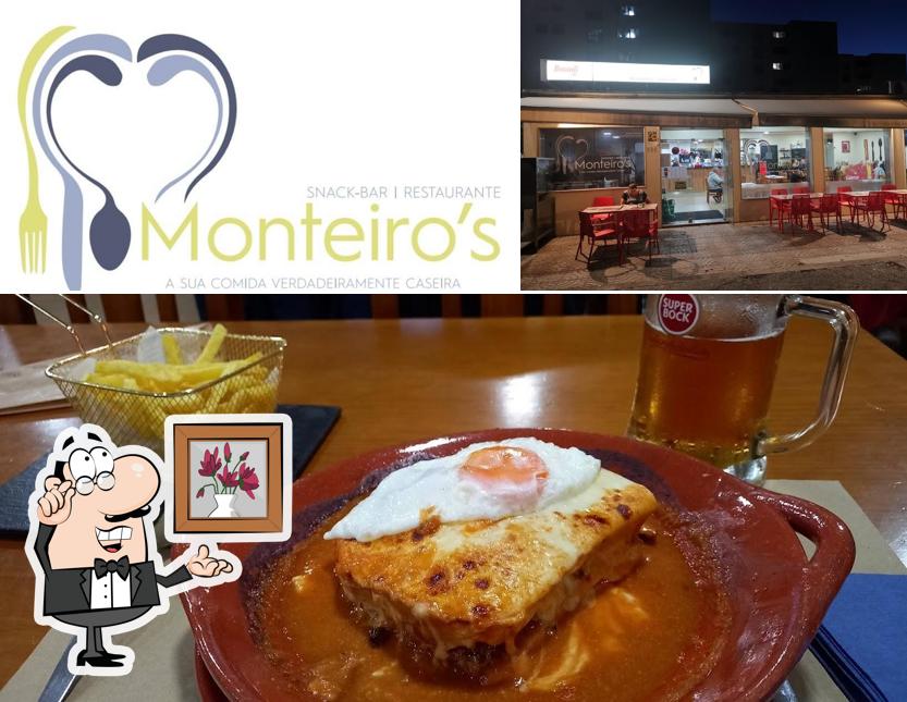 Restaurante Monteiros - Prato do dia Francesinha Forno a Lenha Anho e ...