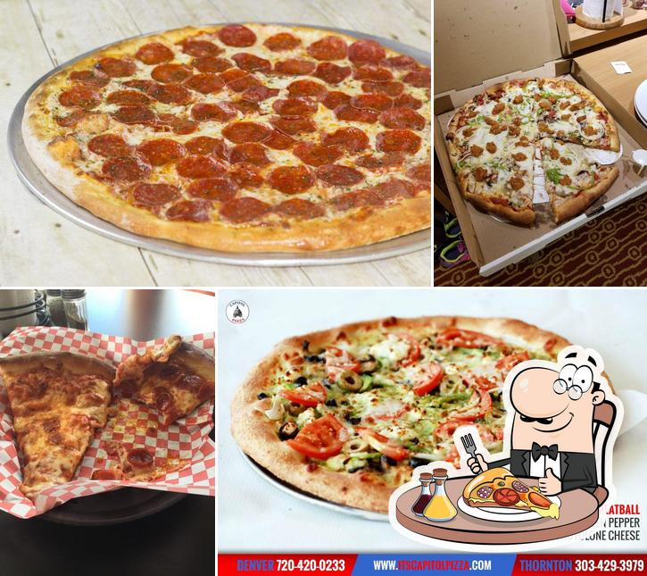 Capitol Pizza, 329 E Colfax Ave in Denver - Restaurant menu and reviews