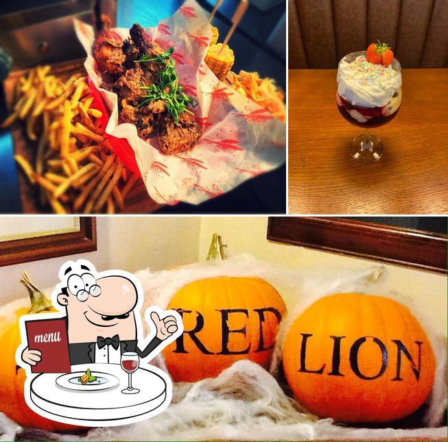 The Red Lion Coaching Inn in Ellesmere - Restaurant menu and reviews