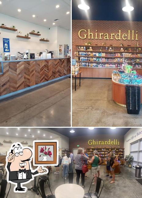 Ghirardelli Ice Cream & Chocolate Factory Outlet in Tracy - Restaurant ...