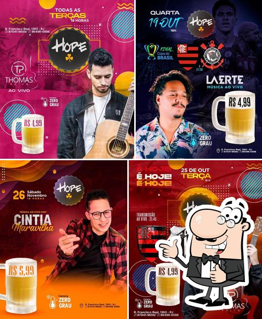Hope Bar, Rio de Janeiro - Menu do restaurante, preços e opiniões