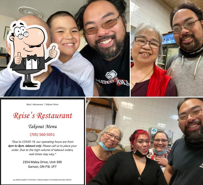 Reise's Restaurant, Sudbury - Restaurant menu, prices and reviews