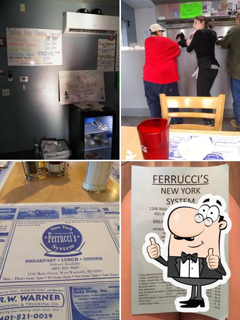 Ferrucci's New York System, West Warwick - Restaurant menu, prices and ...