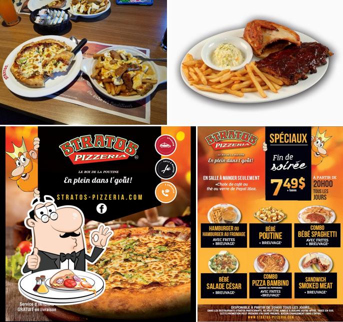 Stratos Pizzeria, Levis - Menu du restaurant, prix et avis