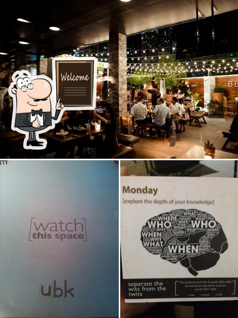 Carta de Urban Bar & Kitchen - Ubk, Dubai - opiniones y calificaciones