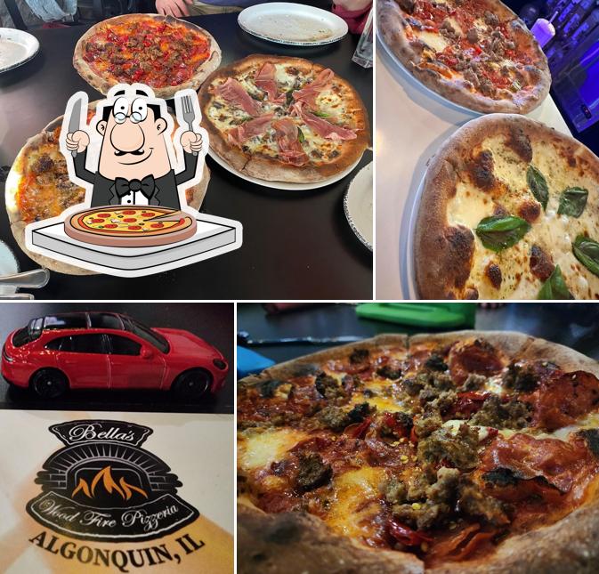 Bella's Wood Fire Pizza in Algonquin - Restaurant menu and reviews