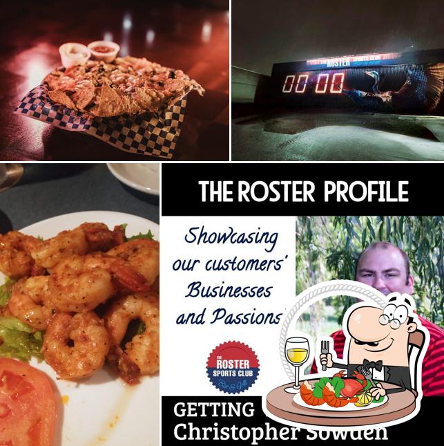 The Roster Sports Club Bar & Grill, Vernon - Restaurant menu, prices ...