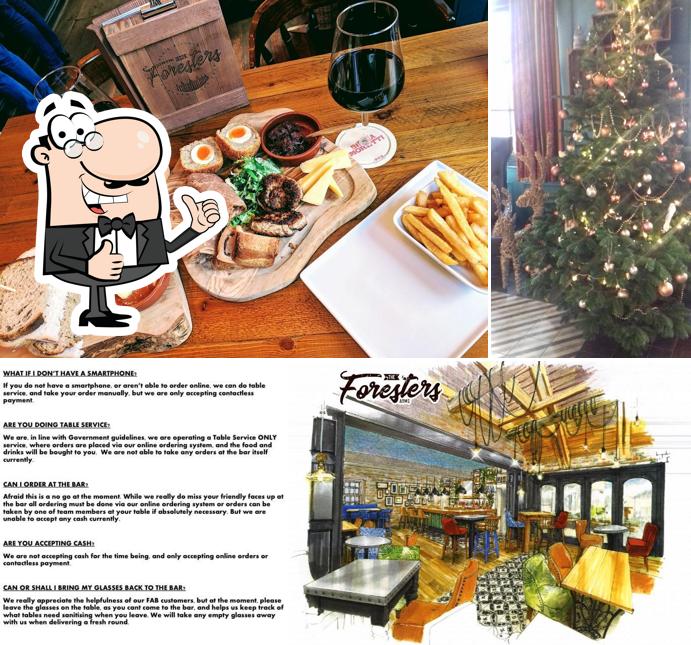 Foresters Arms Bedford in Bedford - Restaurant menu and reviews