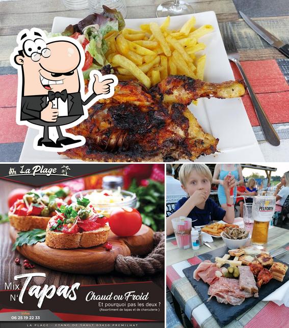 La Plage de Sault, Prémilhat - Restaurant menu, prices and reviews
