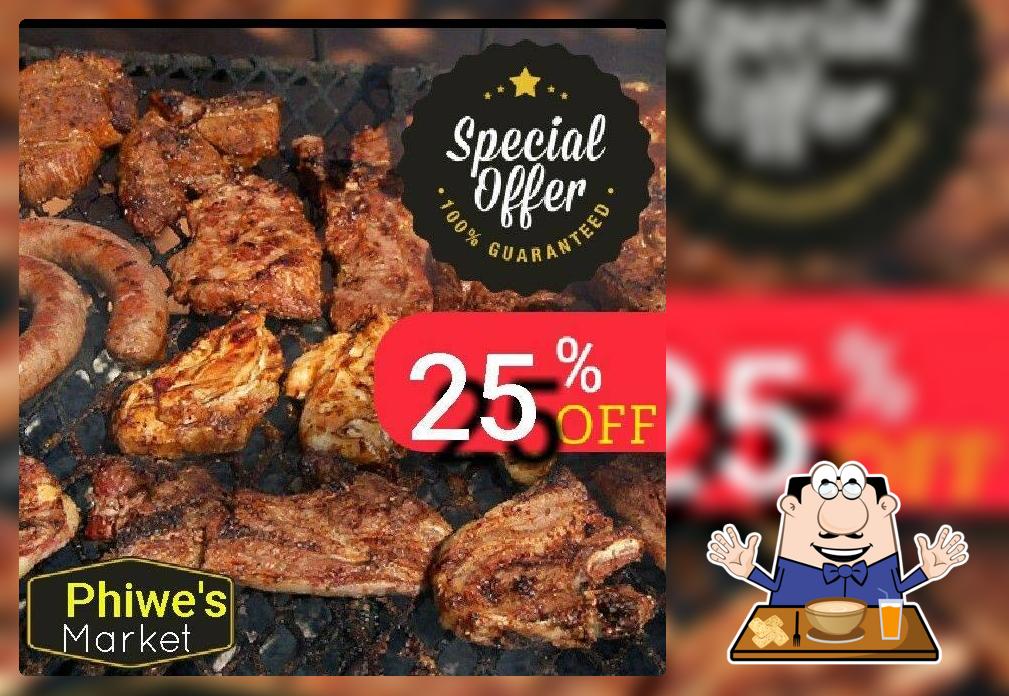 Phiwe's Tshisa Nyama Place restaurant, Cape Town