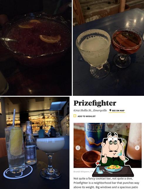 Prizefighter in Emeryville - Restaurant menu and reviews