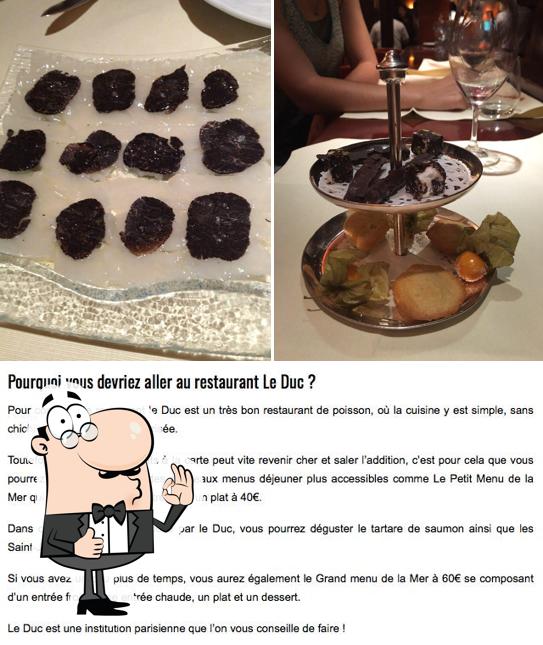 Le Duc restaurant, Paris, 243 Bd Raspail - Restaurant menu and reviews