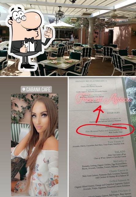 Menu of The Cabana Cafe, Beverly Hills - reviews and ratings