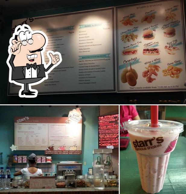 Starr's Famous Shakes Milkshake Bar, Ciudad Quezon - Menú del ...