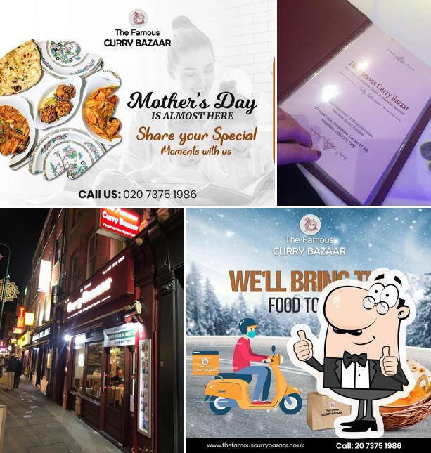 The Famous Curry Bazaar Best Curry House in Brick Lane, 77 Brick Ln in ...