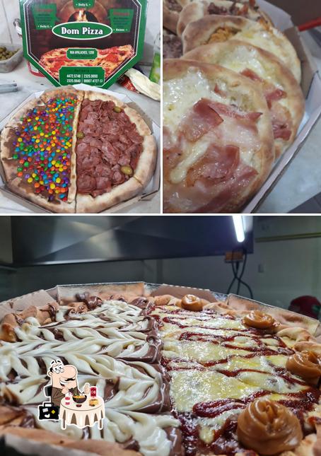 Dom Pizza restaurant, Santo André, Av. Itamarati - Restaurant menu and ...