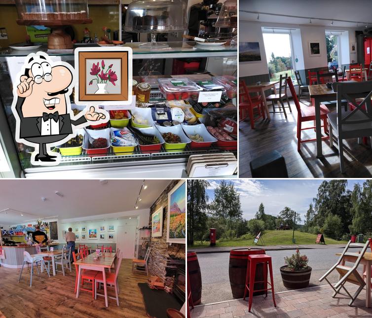 Old Post office Cafe Gallery, 1 Braeriach Rd in Kincraig - Restaurant ...
