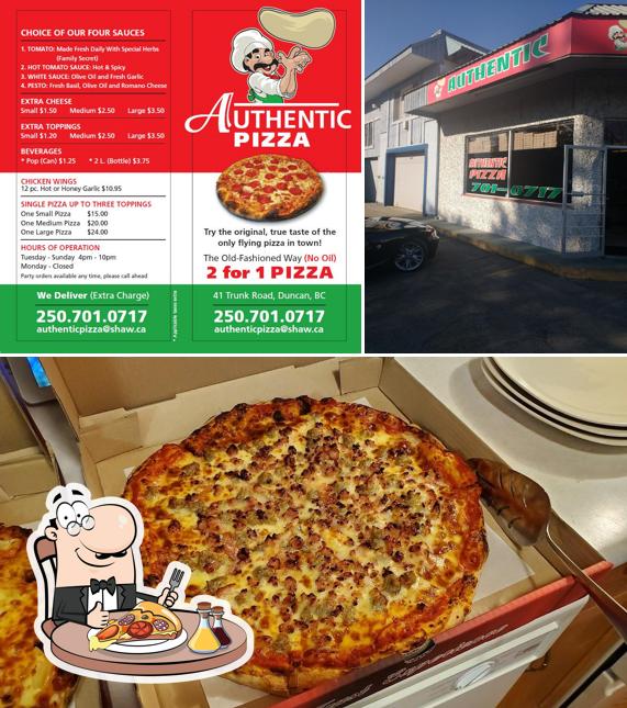 Authentic Pizza, Duncan - Restaurant menu, prices and reviews