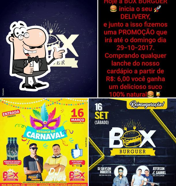 BOX BURGUER, Janaúba - Menu do restaurante, preços e opiniões