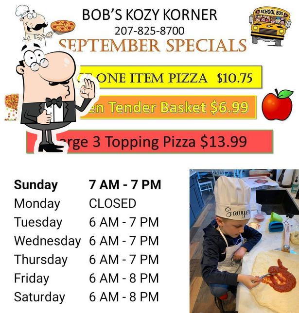 Kozy Korner in Orrington - Restaurant menu and reviews