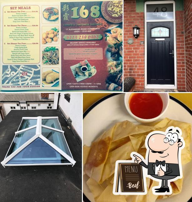 168 Chinese Takeaway, Leeds - Restaurant menu, prices and reviews