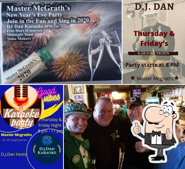 Master McGrath's, Seabrook - Restaurant menu, prices and reviews