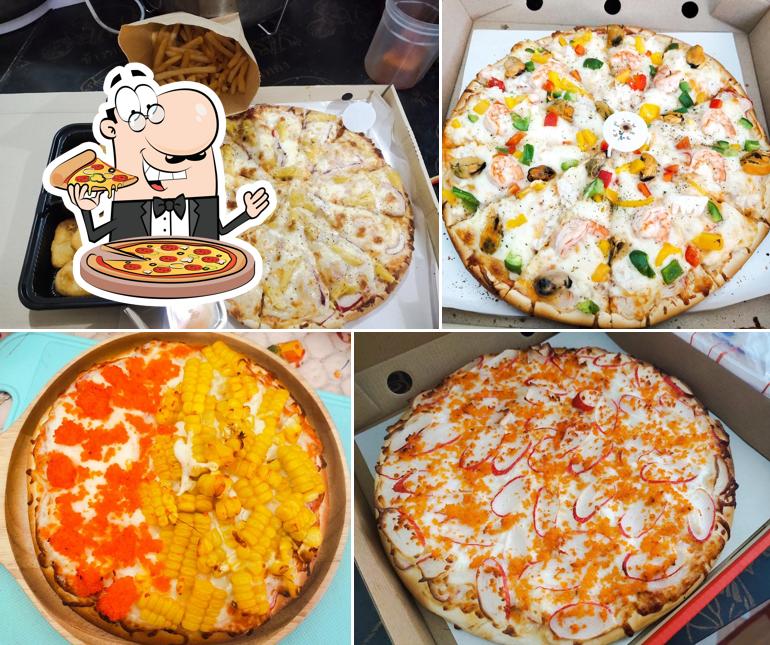 ร้านBaby Cha Pizzaหน้าเยิ้ม เดอะอ้อยซ่าส์, Pluak Daeng - Menú del ...