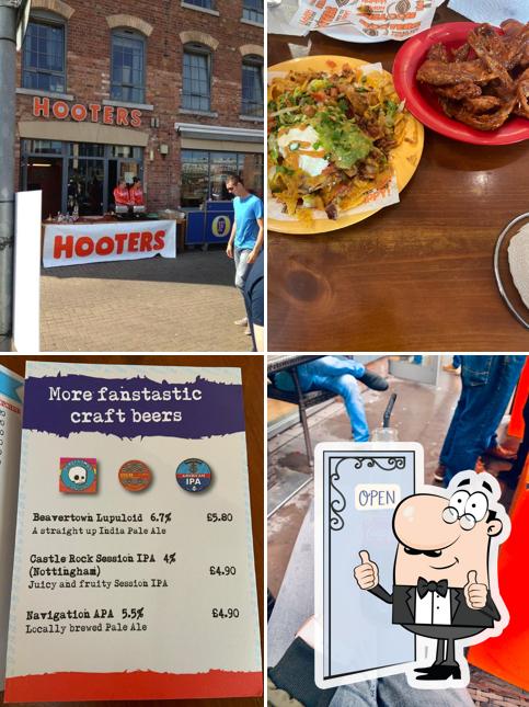Hooters, Hicking Building, London Rd in Nottingham - Restaurant menu ...