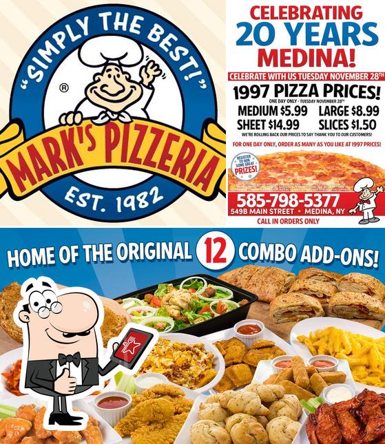 Mark's Pizzeria in Medina - Restaurant menu and reviews