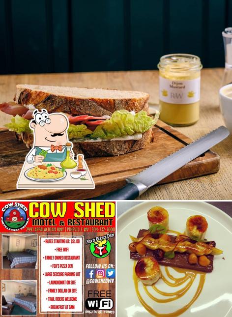 Cow Shed Motel & Restaurant - Fox’s Pizza, Pineville - Restaurant menu ...