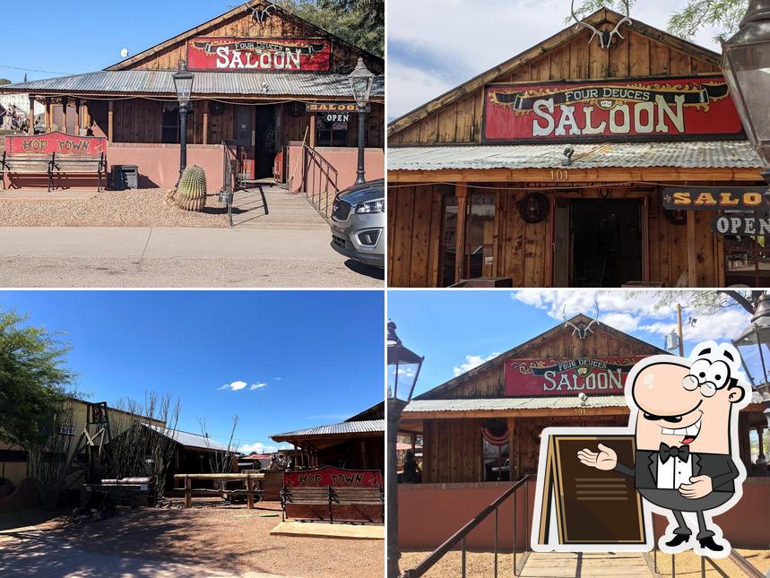 Four Deuces Saloon in Tombstone - Restaurant menu and reviews